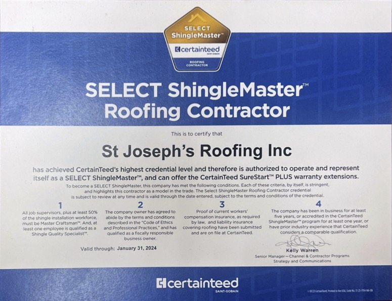 Residential Roofer Northern Virginia | Roofing Systems - St Joseph's ...